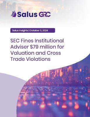 SEC Fines Institutional Adviser $79 million for Valuation and Cross ...